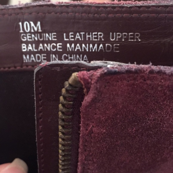 bp | Shoes | Bp Brass Plum Red Suede Ankle Booties | Poshmark